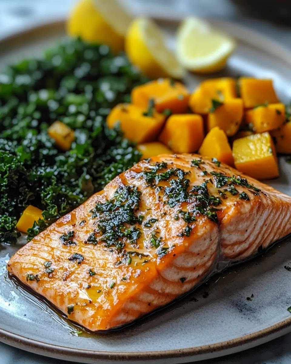 The Best Sheet Pan Lemon Garlic Butter Salmon Recipe